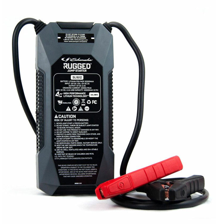 Schumacher Rugged Jump Starter 2000a – Engineers Collective