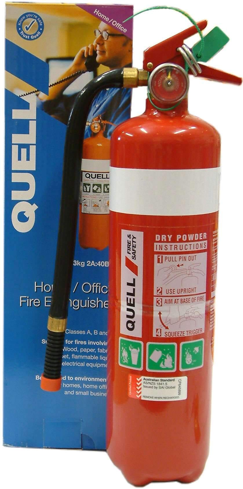 Quell Fire Extinguisher - Home/Office 2.3kg – Engineers Collective