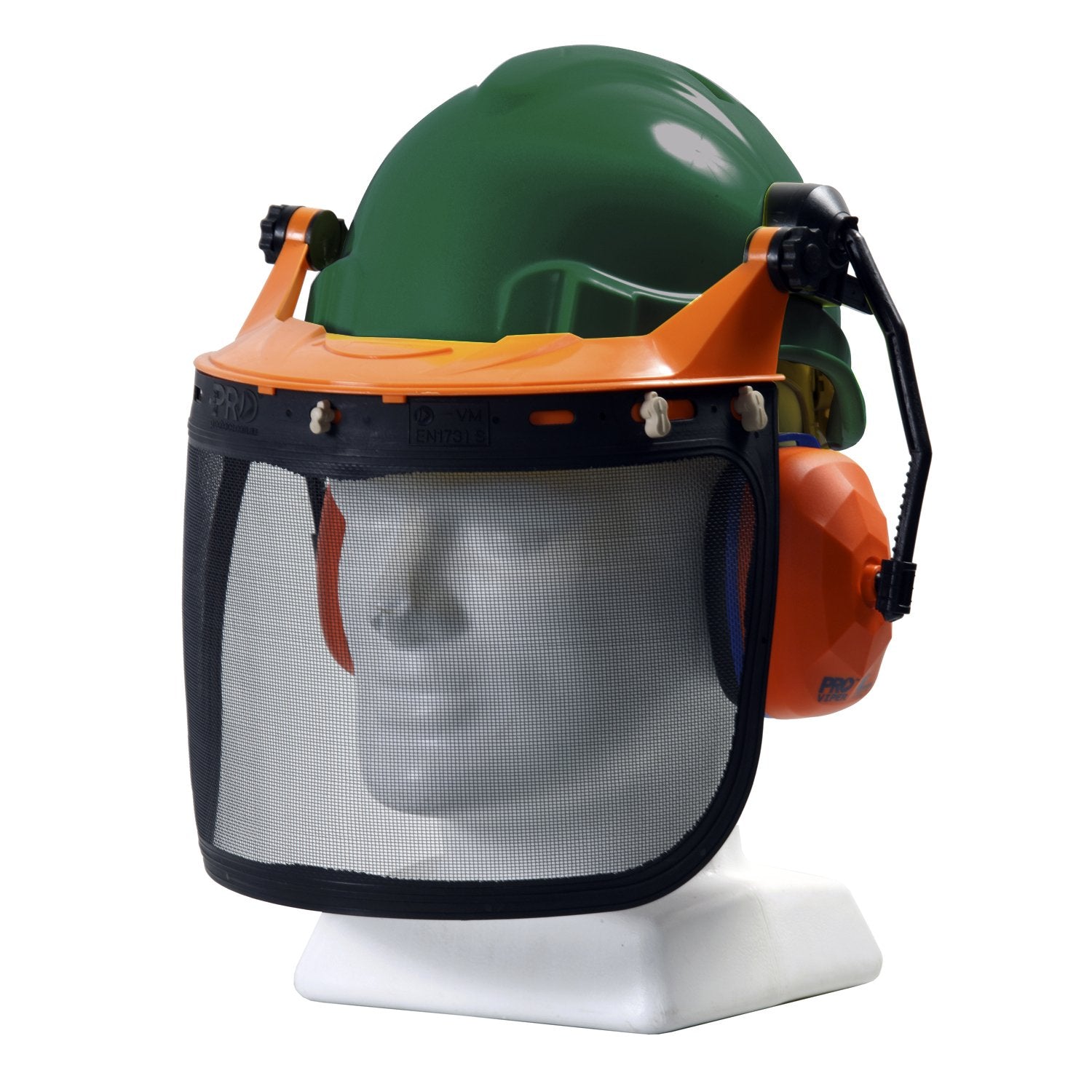 Tuff-Nut Pinlock Hard Hat Forestry Combo - Green – Engineers Collective