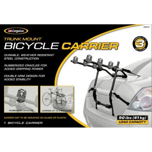 Cargoloc Bicycle Carrier - Trunk Mount Type 3-Bikes #32513 – Engineers ...