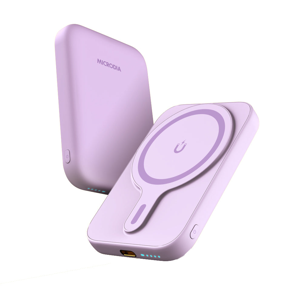 Microdia Snap Power Achor 35w Magnetic Power Bank 10,000mah Purple ...