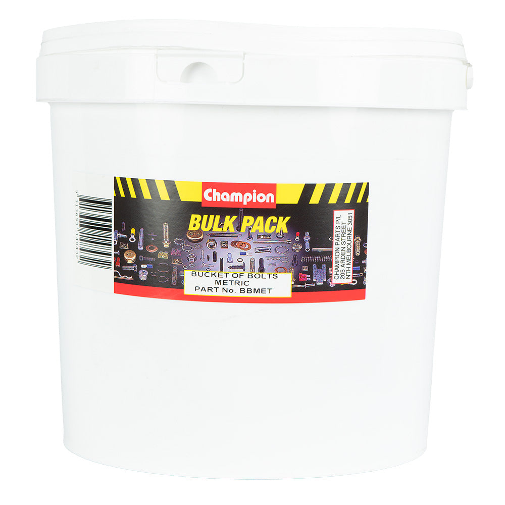 Champion 215pc Metric Bucket Of Bolts – Engineers Collective