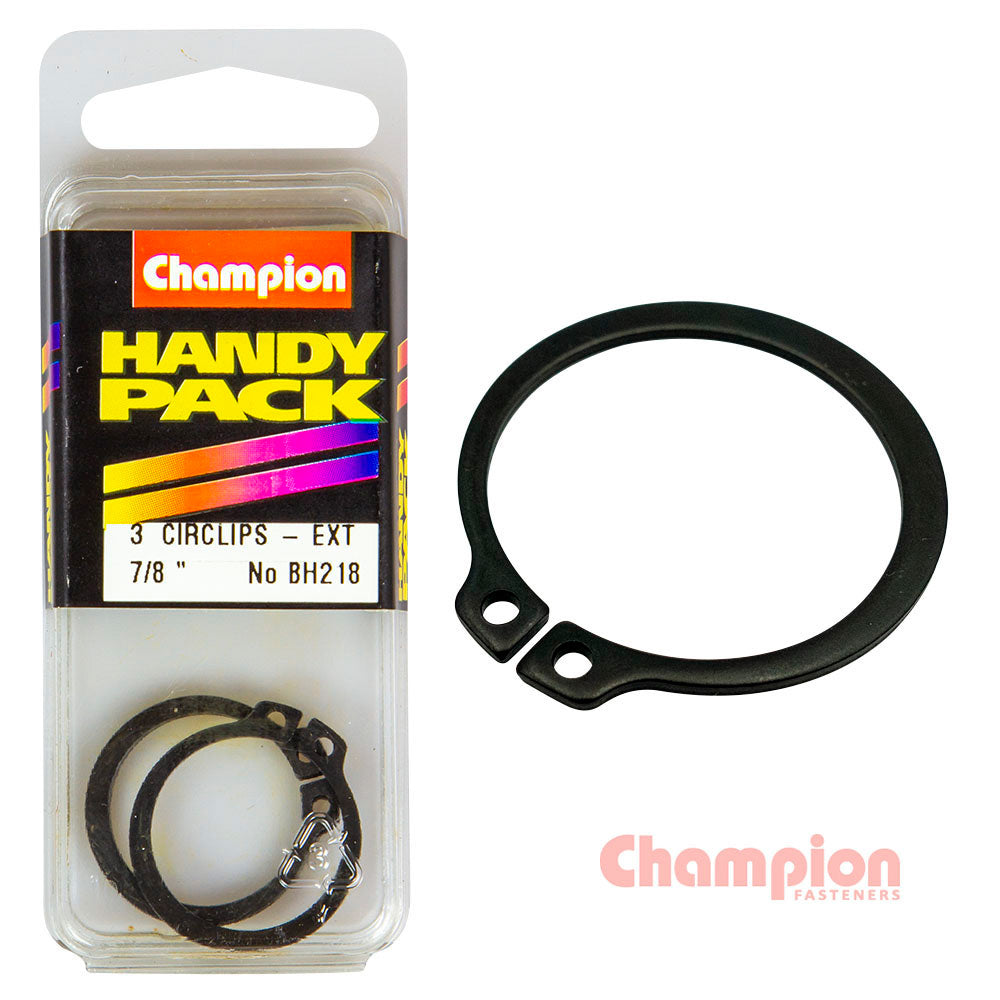 Champion Circlips-External Shaft-7/8in (STW22) – Engineers Collective