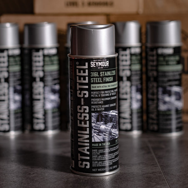 Seymour Aerosol 316l Stainless-Blast Stainless-Steel Finish | Engineers ...