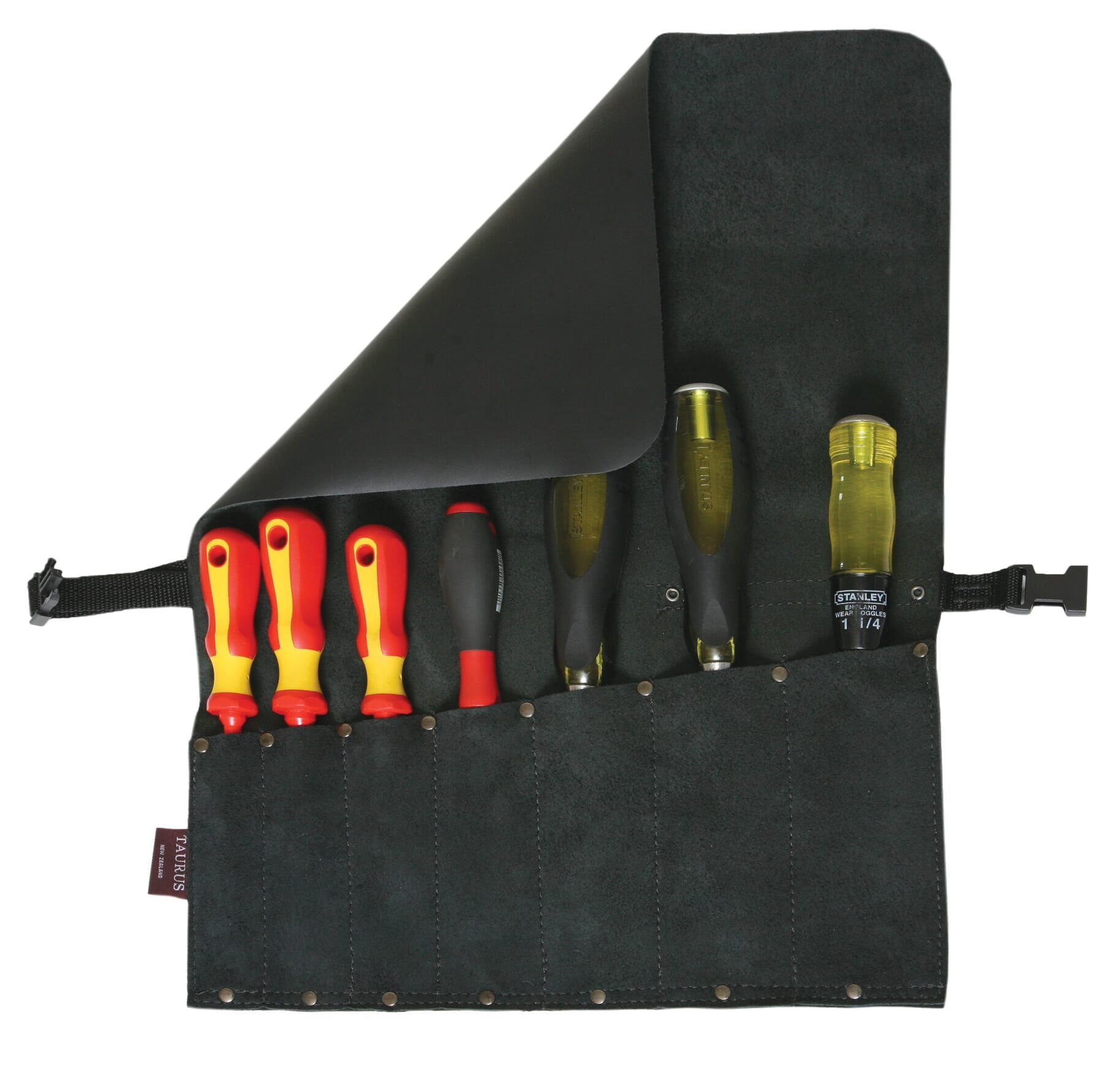 Taurus Leather Chisel/Tool Roll 7 Pocket – Engineers Collective