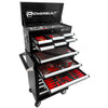Powerbuilt 294pc Tool Chest, Roller Cabinet & Assorted Tools Black ...