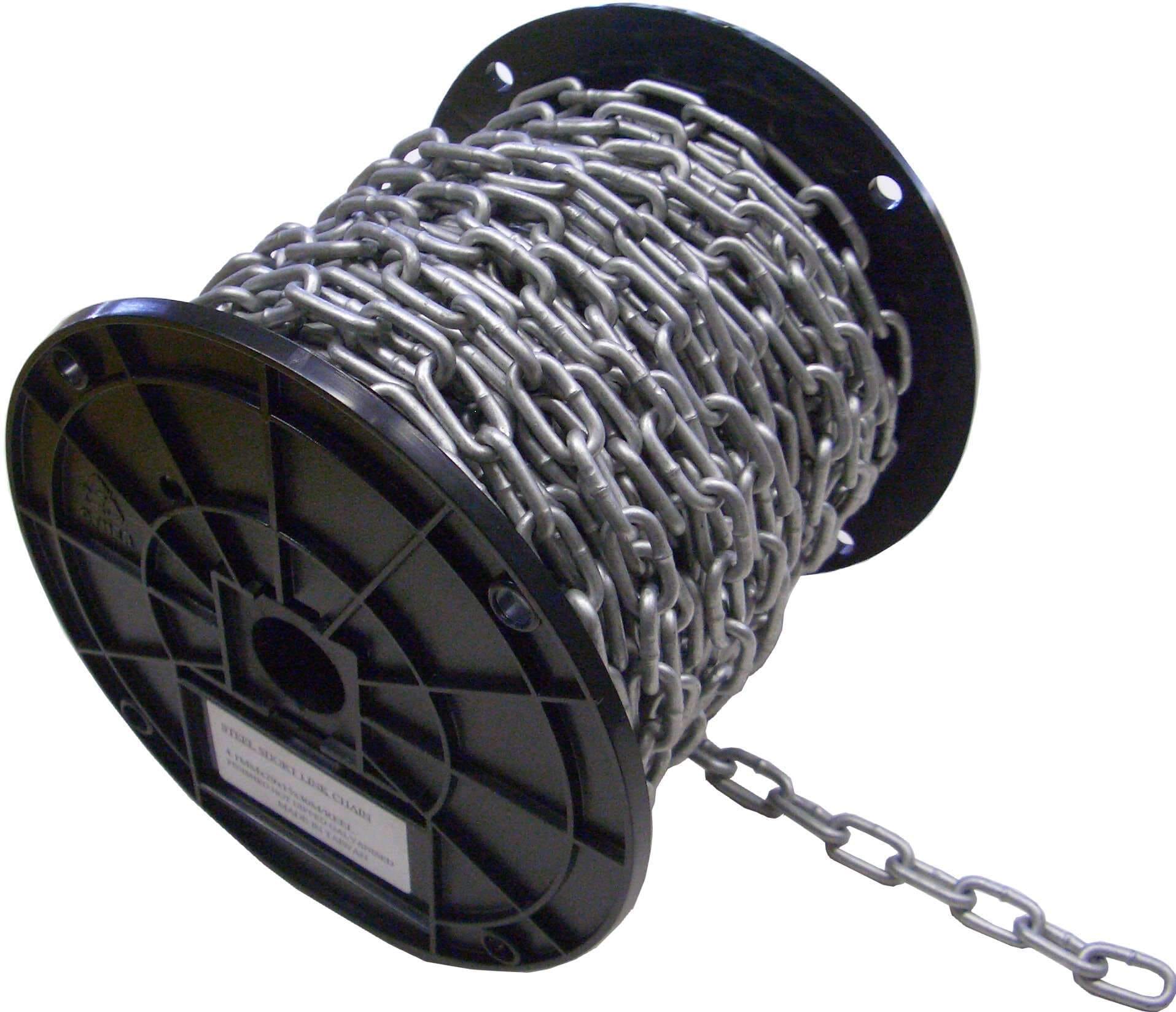 Xcel Reeled Chain - Galvanised 25m 5mm – Engineers Collective
