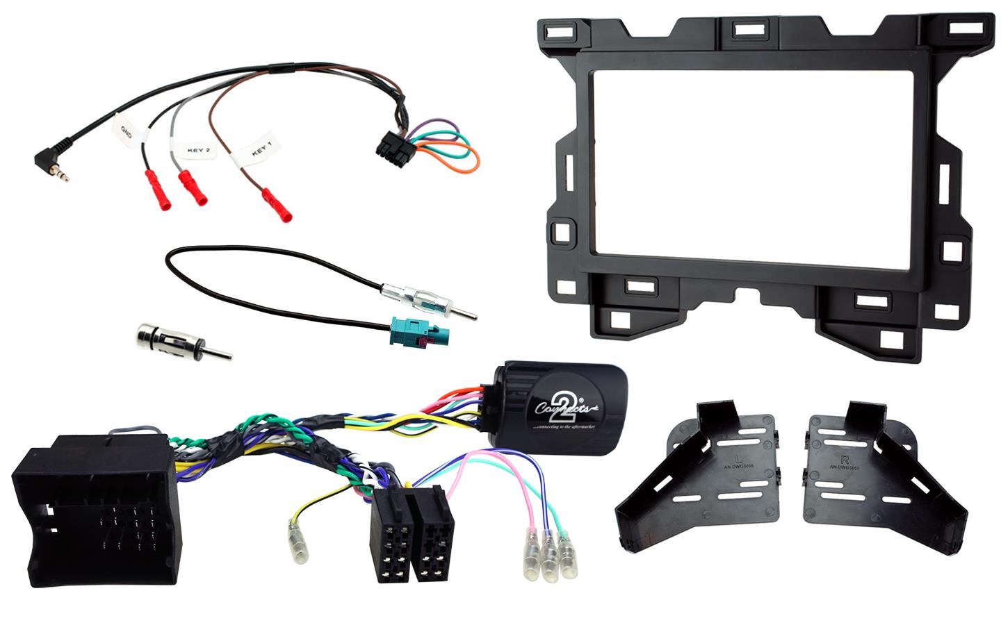 Fitting Kit Mercedes Sprinter 2018 - 2021 Double Din (Black) Complete ...