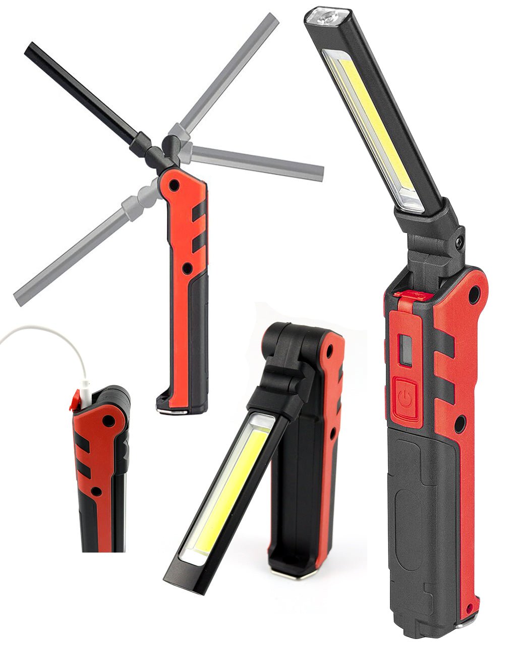 LED Rechargeable Foldable Dual Work Light – Engineers Collective