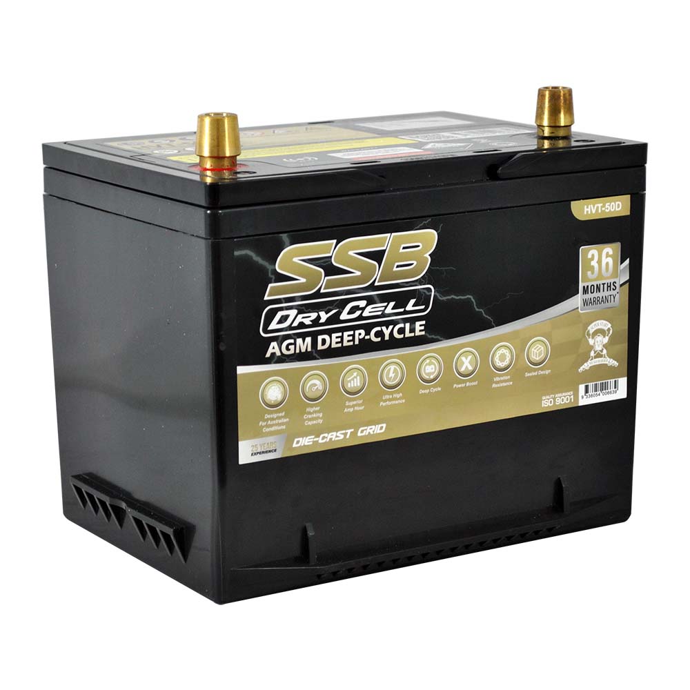Automotive Battery Agm Deep Cycle 12v 60ah 600cca By Ssb Ultra High ...