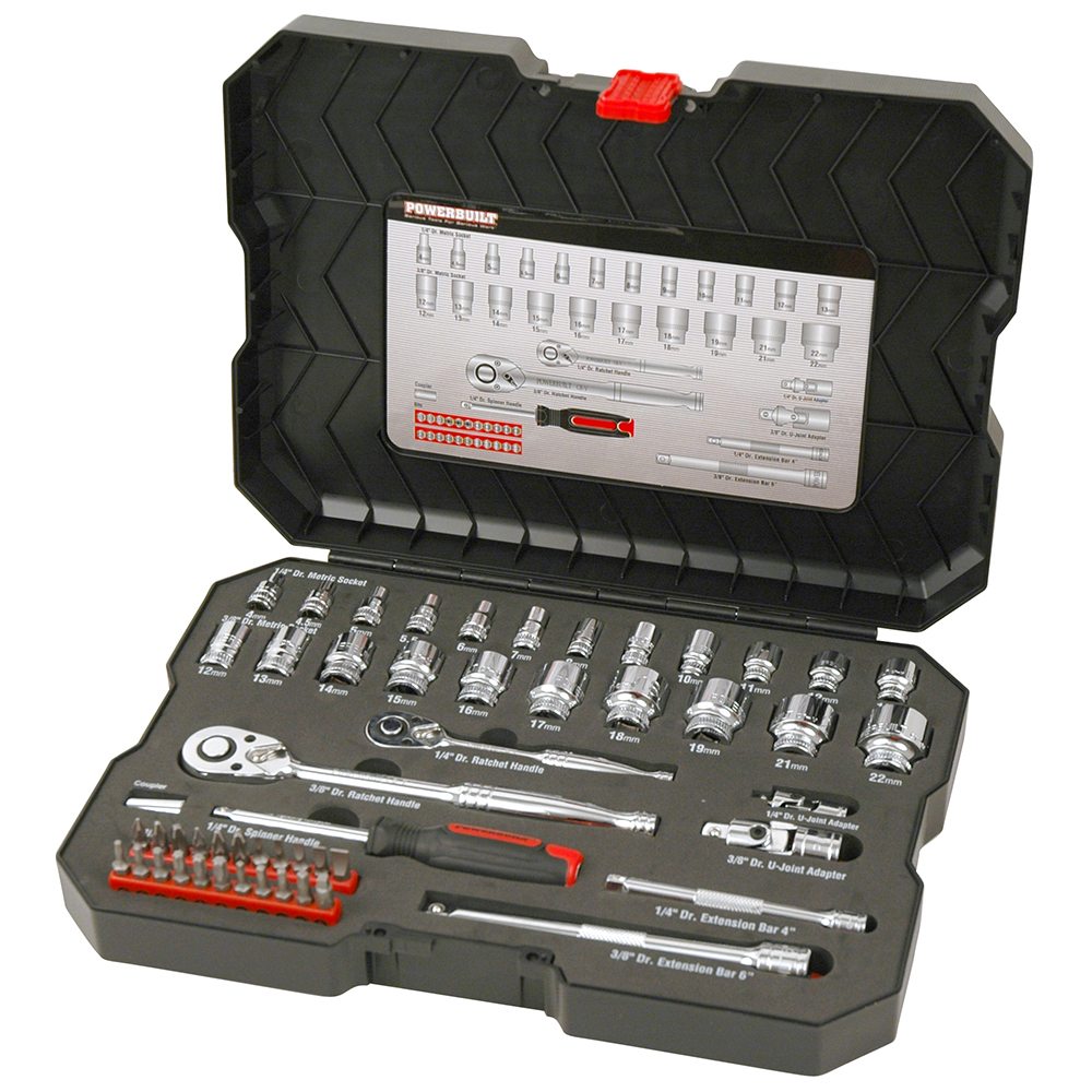 1/4DR 3/8DR 53PC METRIC SOCKET SET – Engineers Collective