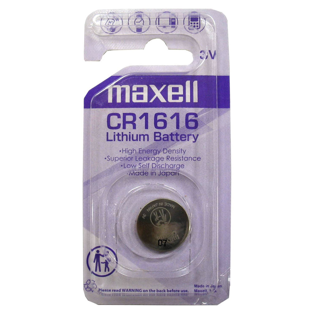 Maxell Lithium Battery Cr1616 3v Coin Cell 1 Pack – Engineers Collective