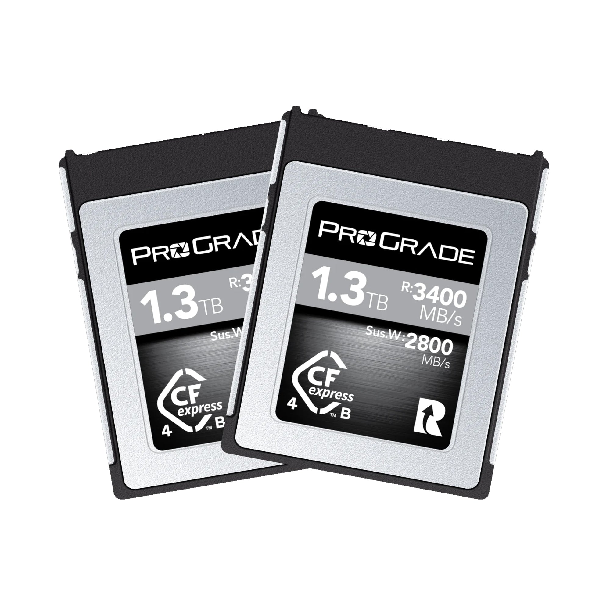 Prograde Digital Cfexpress Type B Cobalt 1.3tb R3400mb/S W3000mb/S 2pk ...