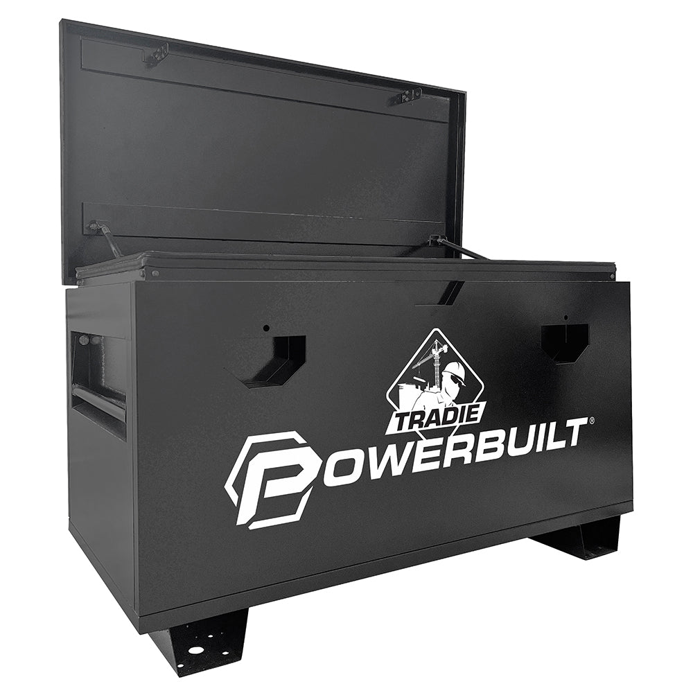Powerbuilt 48” / 420 Litre Tradie Site Storage Box – Engineers Collective