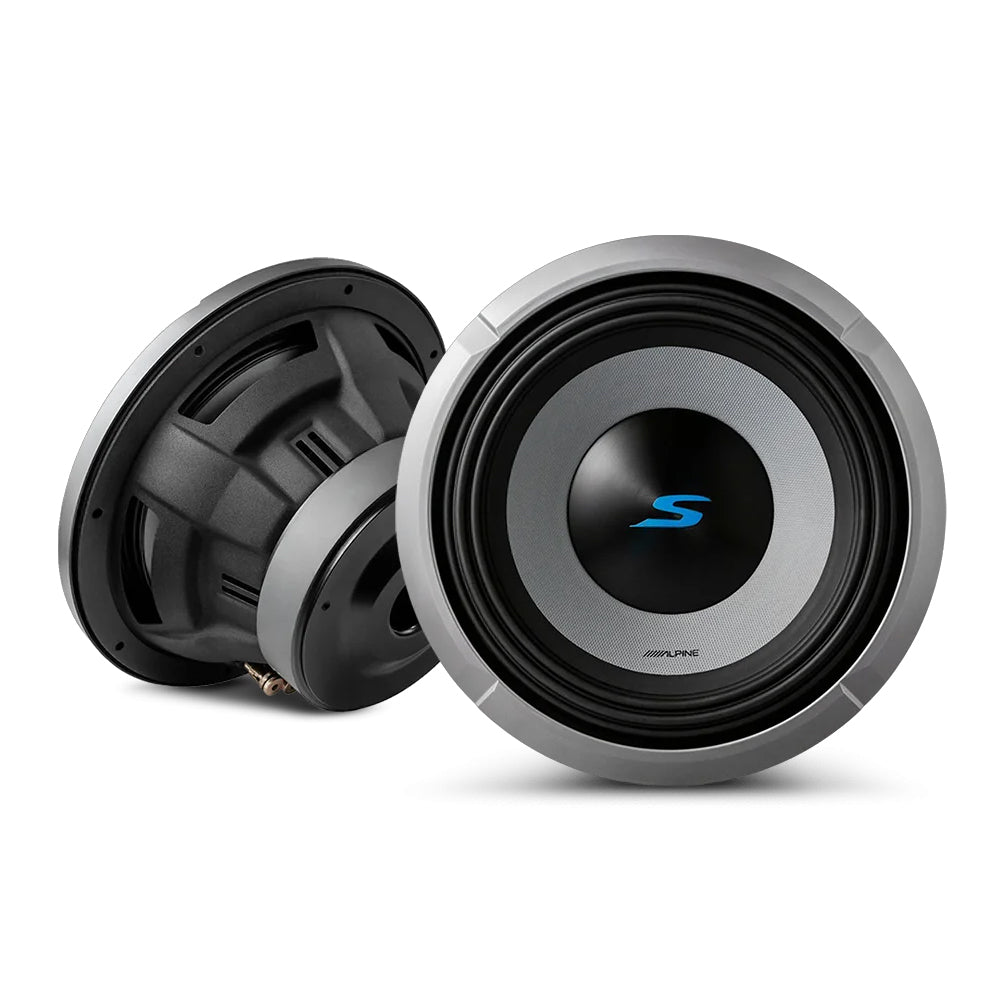 Alpine Type S 10" Subwoofer Dual 4ohm 600w Rms (S2 Series) – Engineers ...