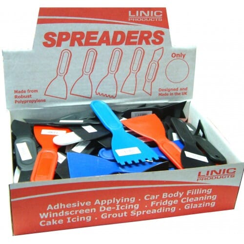 Linic Plastic Spreaders - Assorted Box 100-pce – Engineers Collective
