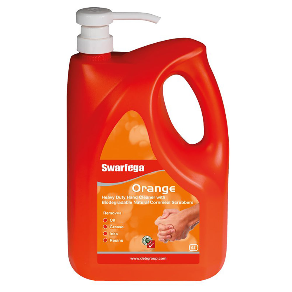 Swarfega Orange Hand Cleaner 4L Pump – Engineers Collective