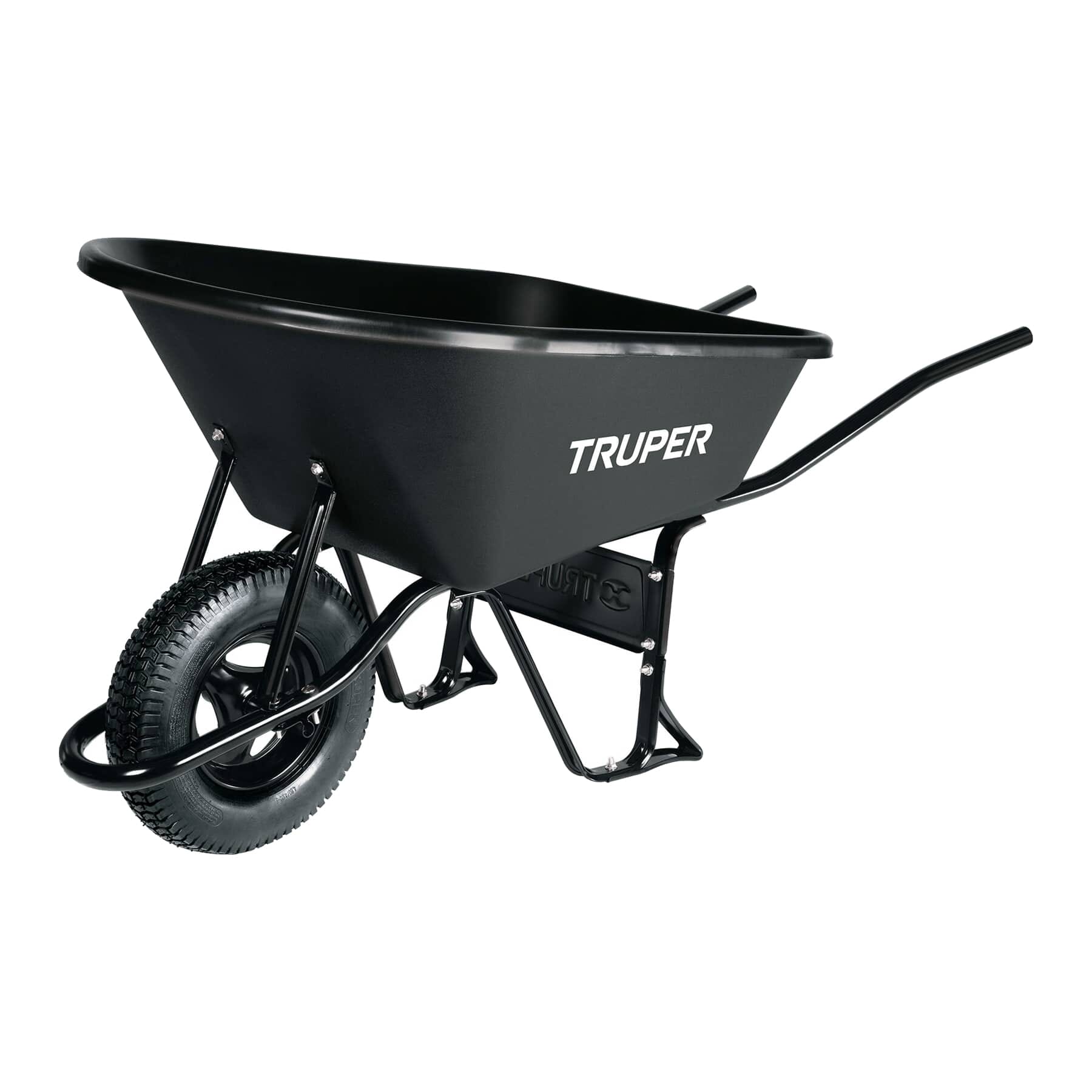 Truper Wheelbarrow Heavy Duty Poly Tray 120 Litre Capacity – Engineers ...