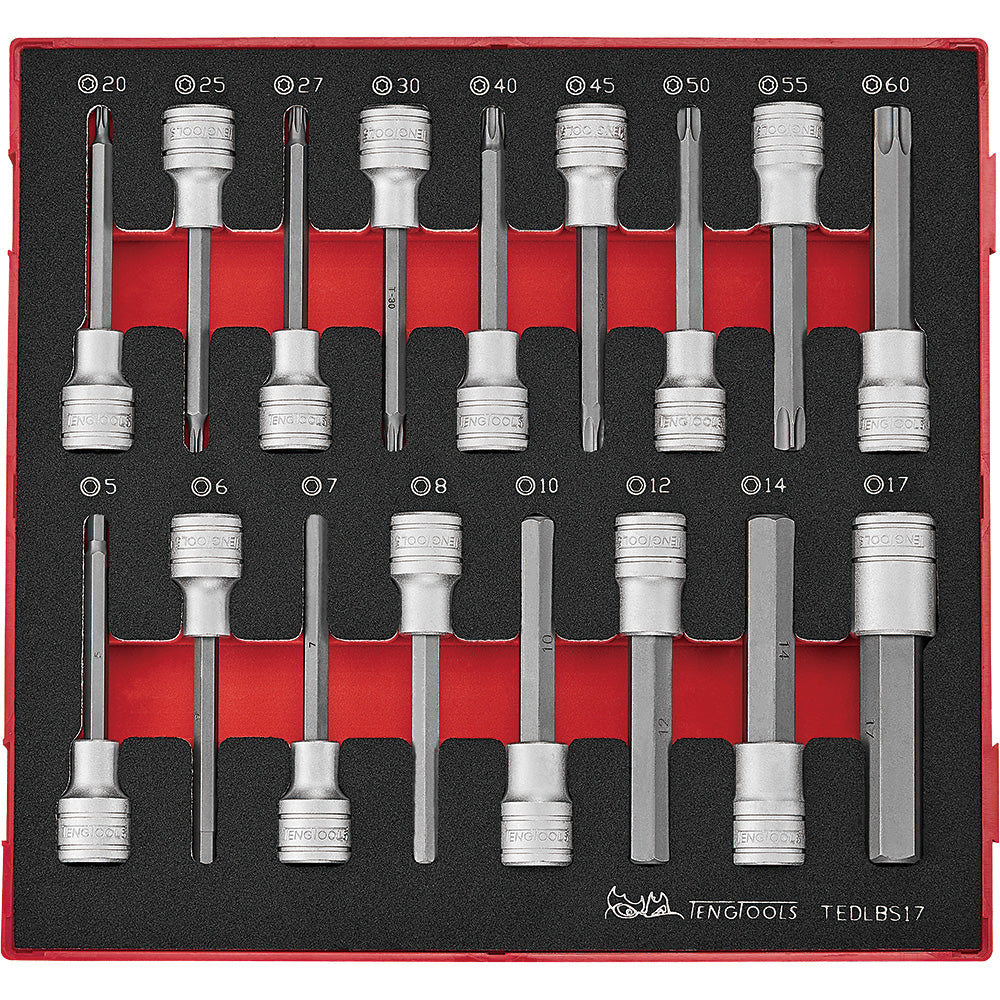 Teng 17pc 1/2in Long Hex & TX Bit Socket Set EVA2 – Engineers Collective