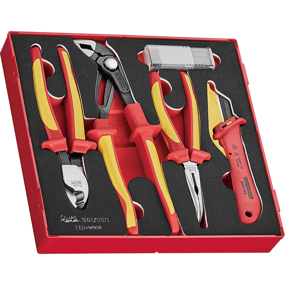 Teng 8pc Insulated Plier & Knife Set EVA2 – Engineers Collective