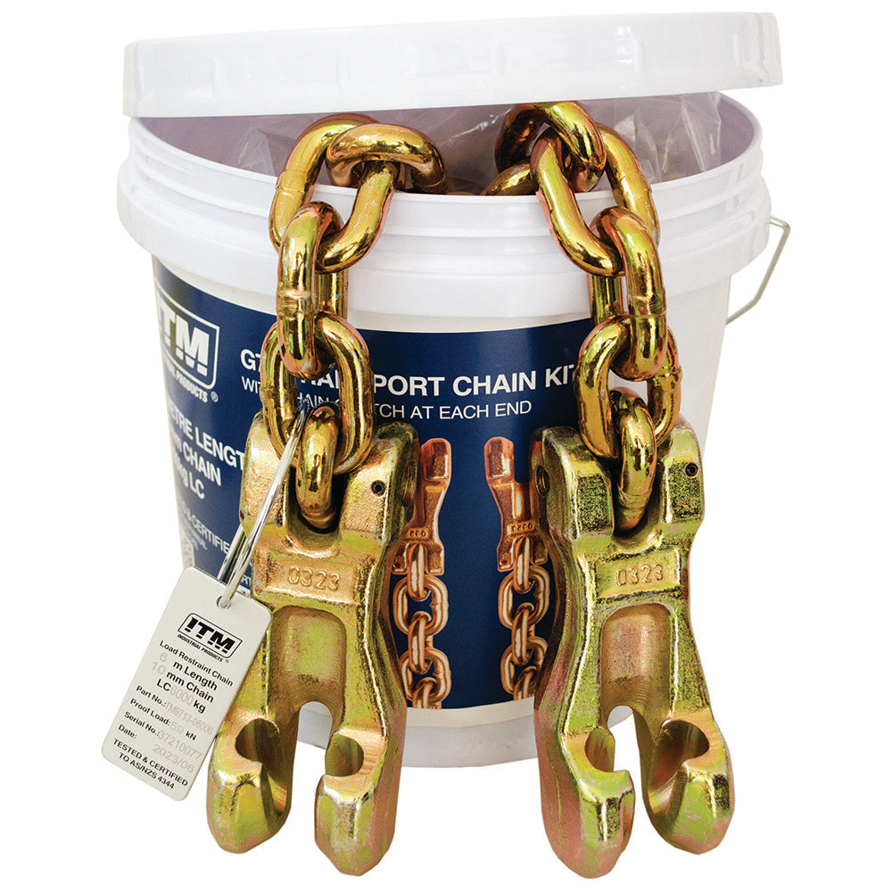 ITM G70 Transport Chain - 6 Ton Lashing Cap. - 6M Length – Engineers Collective