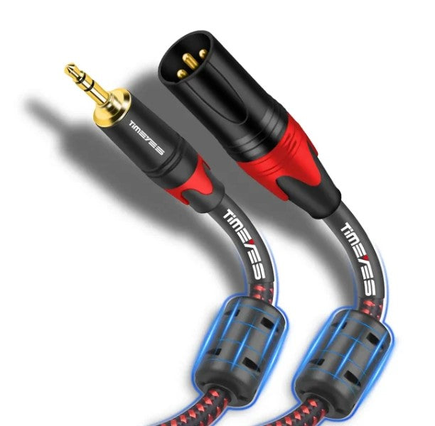 Male Xlr To 3.5mm Trs Cable With Sheilding From Speaker To Skaa Akiko ...
