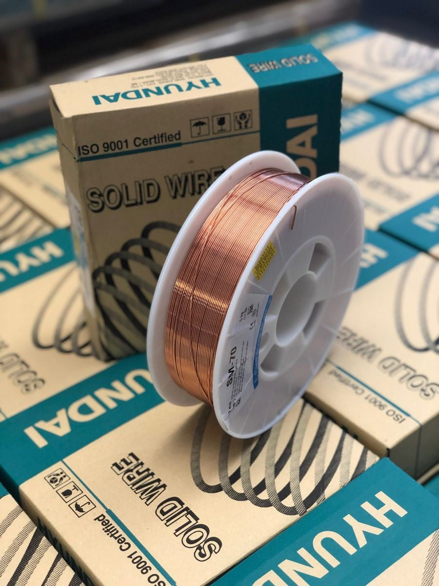 Hyundai SM70 Solid Mig Wire 0.8mm (5Kg) – Engineers Collective