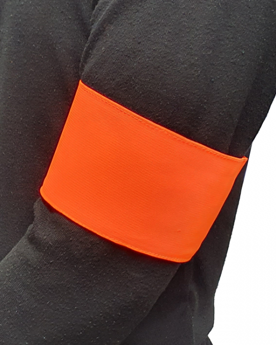 Blank Arm Band with Velcro - Hi Vis Orange – Engineers Collective