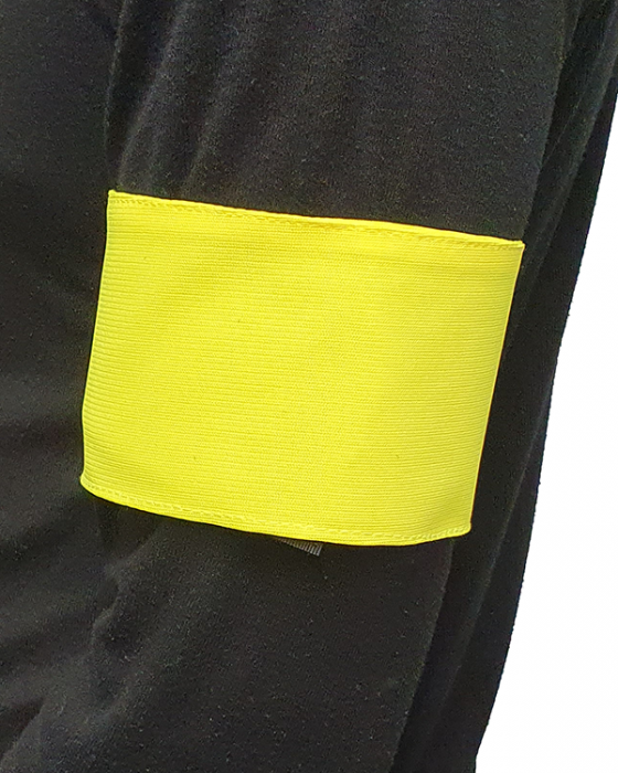 Blank Arm Band with Velcro - Hi Vis Yellow – Engineers Collective