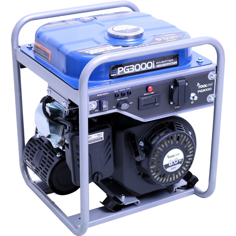 Tooline PG3000i 3.0KW Petrol Inverter Generator – Engineers Collective