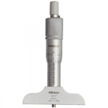 Mitutoyo Depth Micrometer 0-1" x 2.5" Base – Engineers Collective