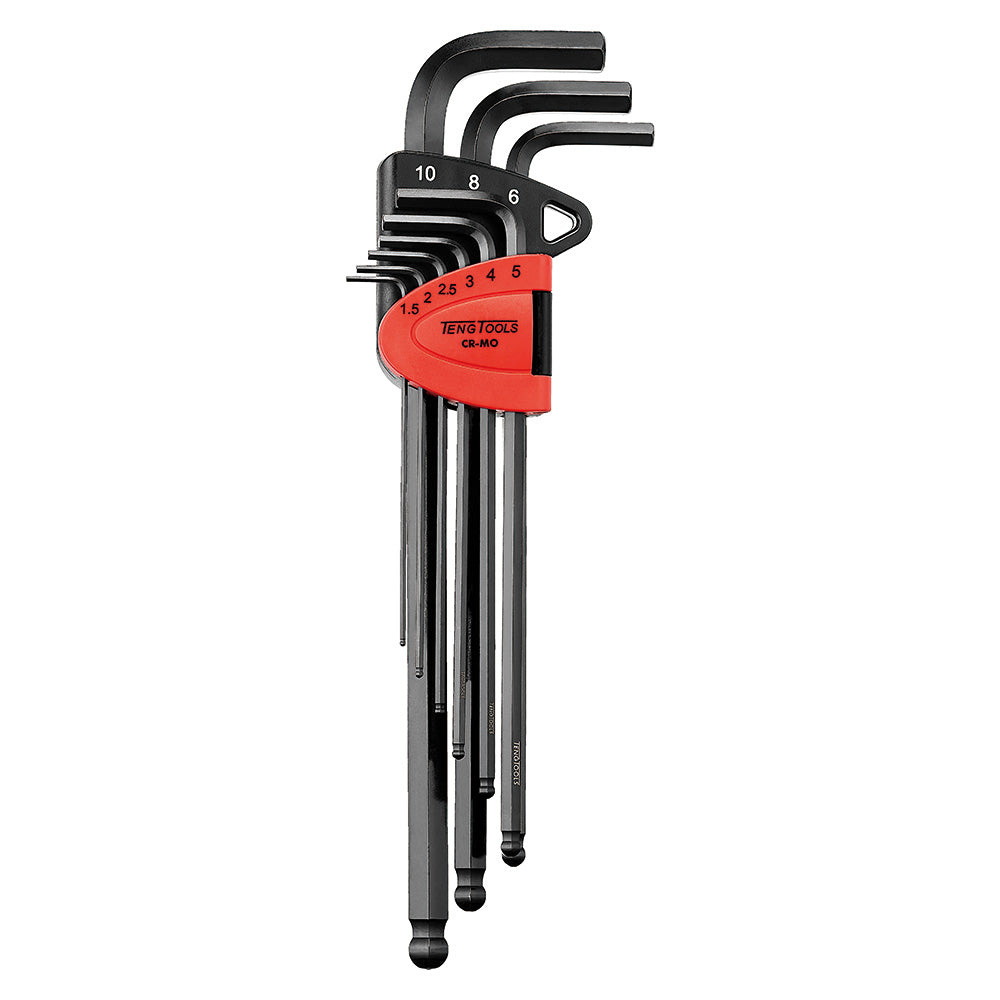 Teng 9pc Extra Long Ball Point Hex Key Set – Engineers Collective