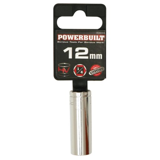 Powerbuilt 1/4″ Dr x 5mm Deep Socket – Engineers Collective