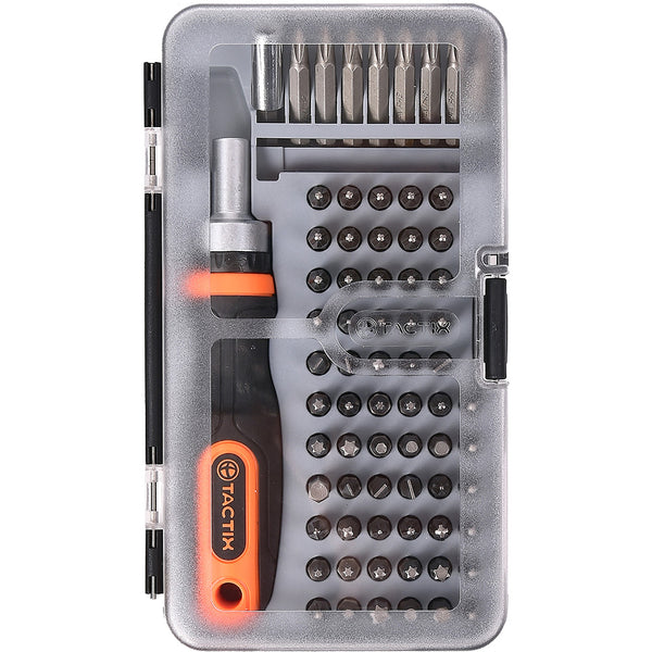 Tactix 71pc Ratchet Driver & Bits Set | Engineers Collective NZ