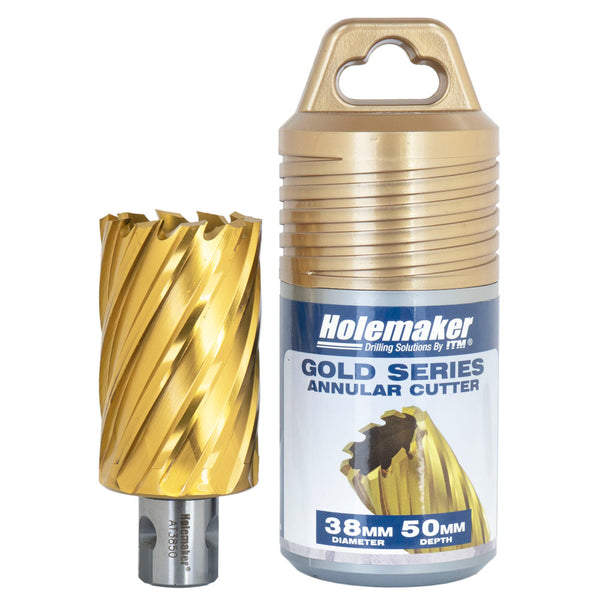 Holemaker Uni Shank Tinite (Tin) Cutter 38mmx50mm | Engineers Collective NZ