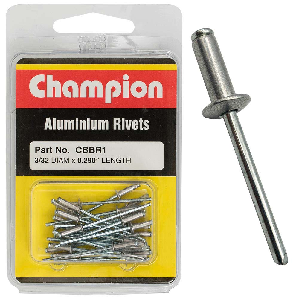 Champion 3/32in x 0.290 Rivet Pack – Engineers Collective