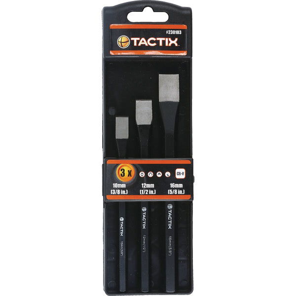 Tactix Cold Chisel 3pc Set – Engineers Collective
