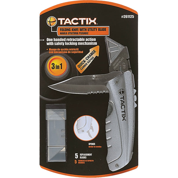 Tactix Utility Folding Knife Dual Function – Engineers Collective
