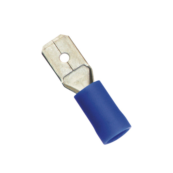 Blue Male Push-On Spade Terminal – Engineers Collective