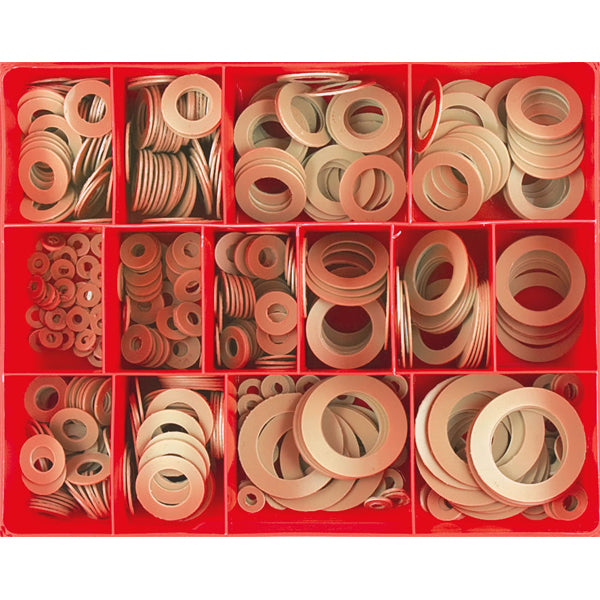 Champion 490pc Polypropylene Washer Assortment- 1/32in Thick ...