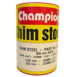 Champion Steel Shim Assortment 60mm Wide Roll (4 Sizes) – Engineers ...