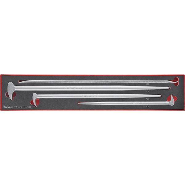 Teng 4pc Roll/Heel Bar Set w/Tyre Lever - TEX-Tray – Engineers Collective