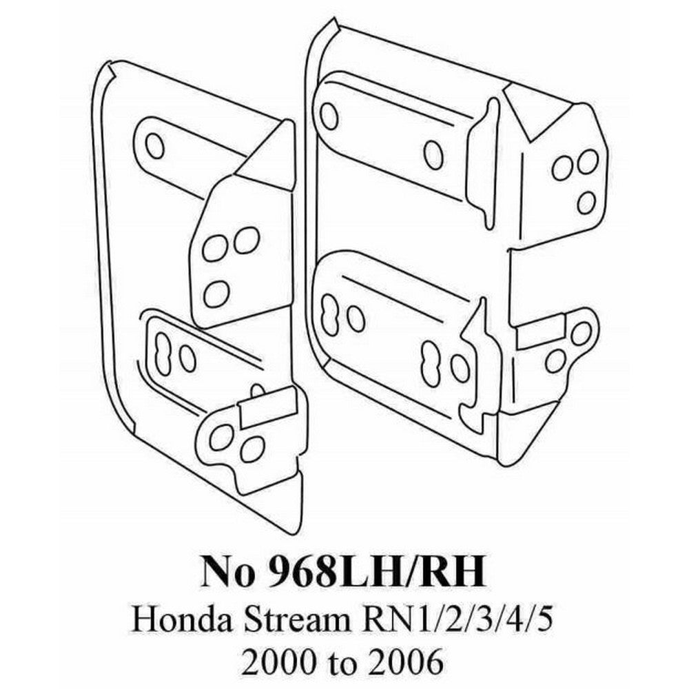 Honda Stream Rn5 Side Brackets – Engineers Collective