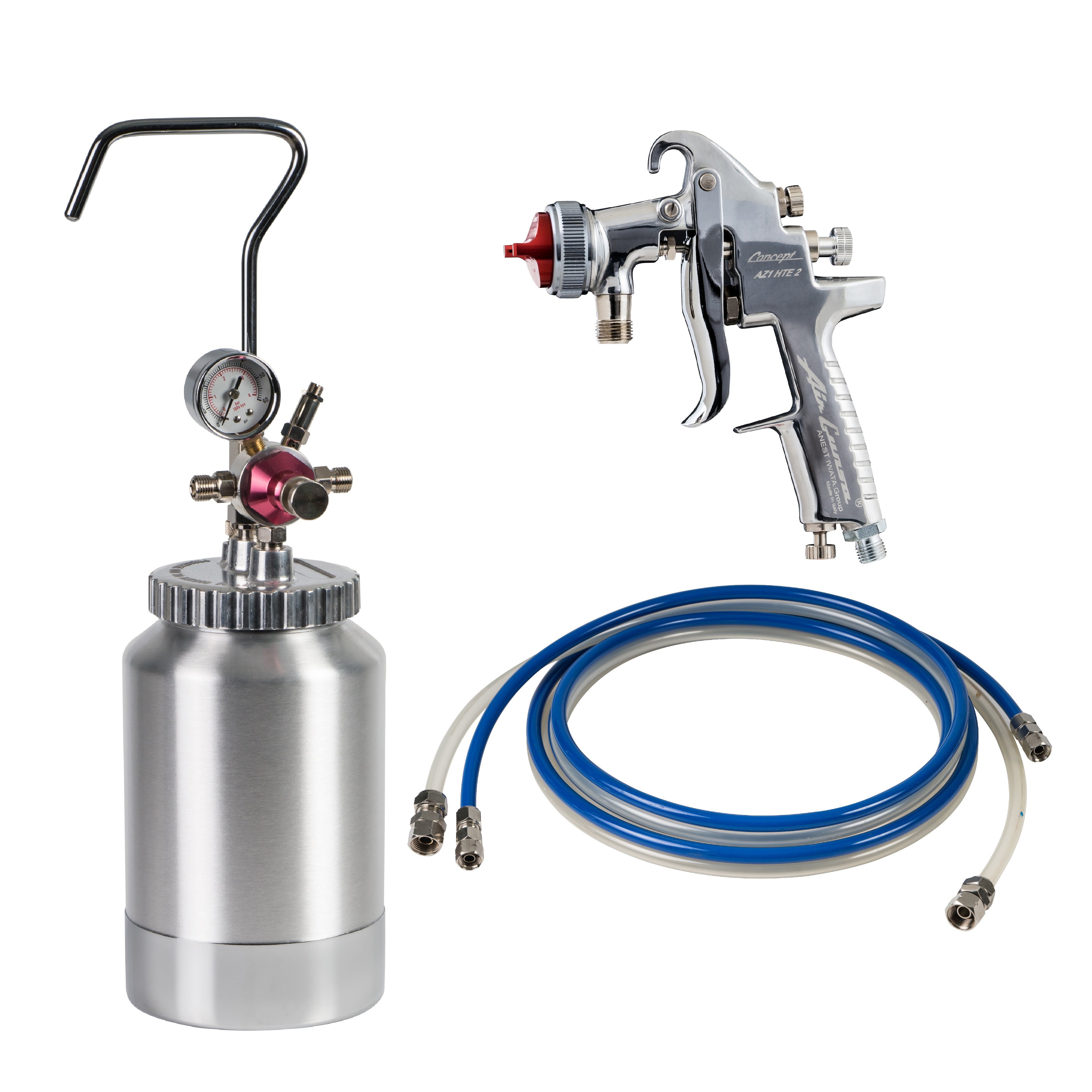 Iwata 2spray Pressure Pot 2l Pot + Gauges – Engineers Collective