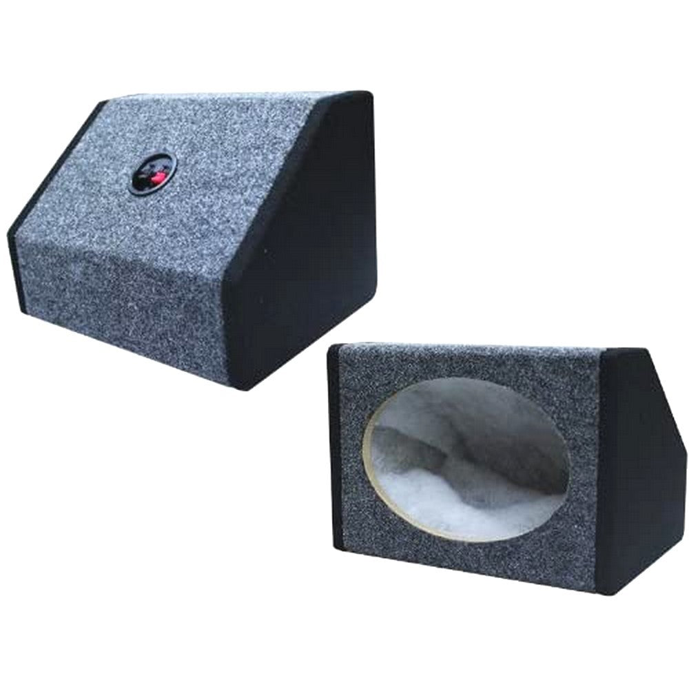 Speaker Box 6" X 9" Black / Grey Carpet (Pair) – Engineers Collective