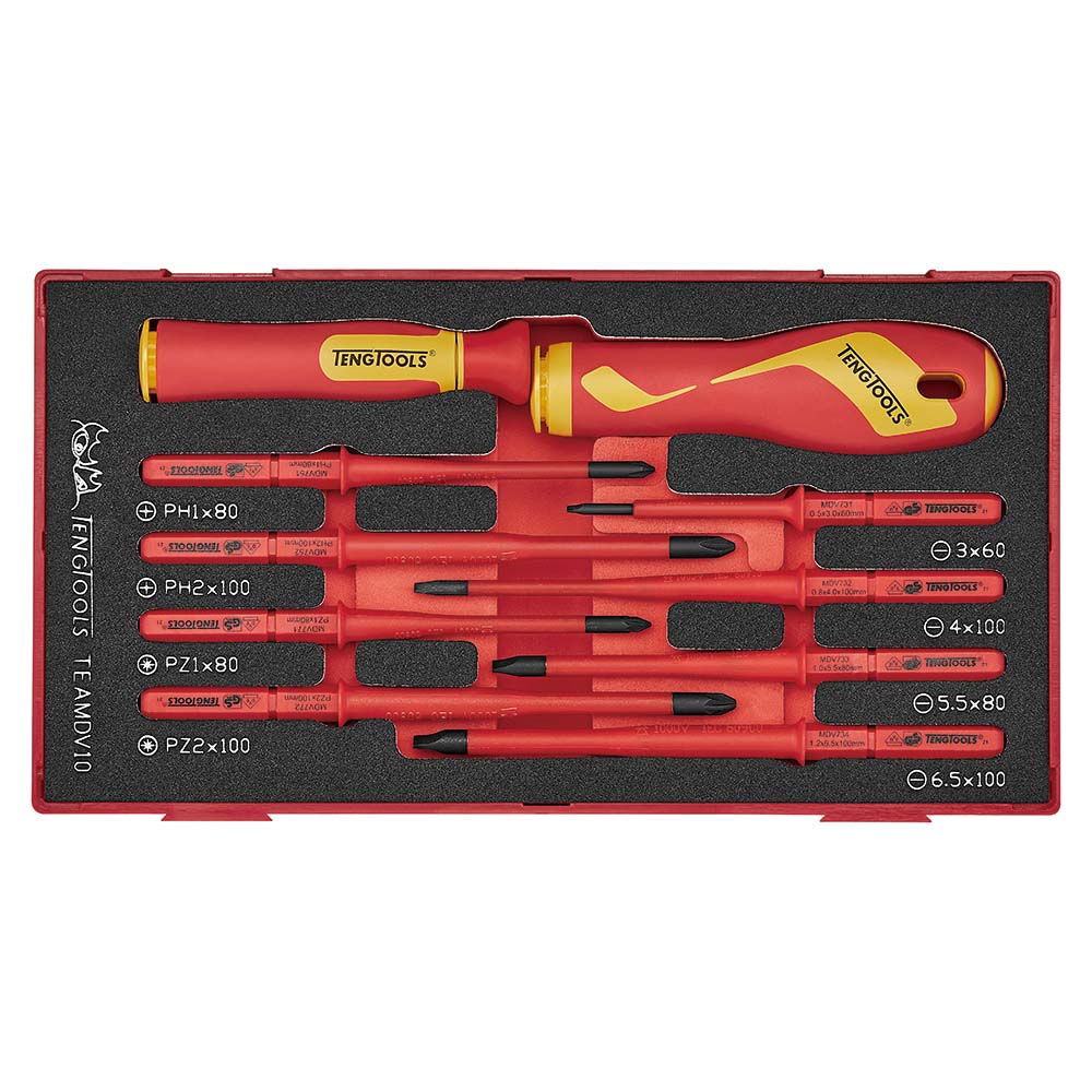 Teng 10pc Interchangeable Blade Set Insulated – Engineers Collective
