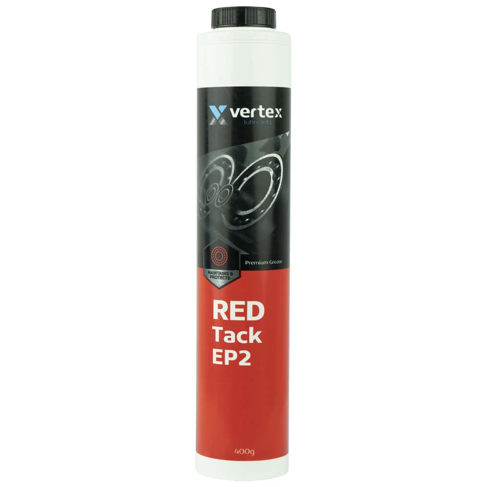Vertex Red Tack EP2 Grease Cartridge 400gm NLGI 2 – Engineers Collective