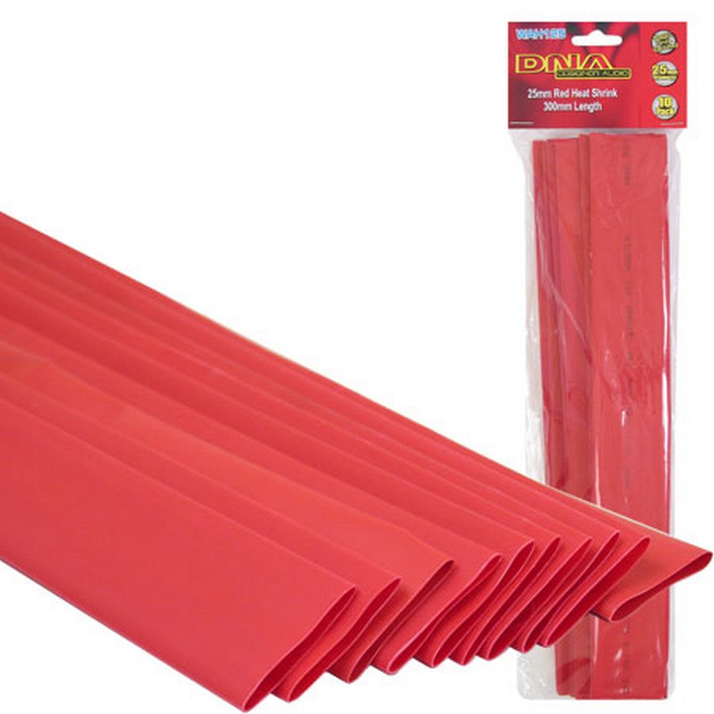 Heatshrink 25mm Red (10 Pack) – Engineers Collective
